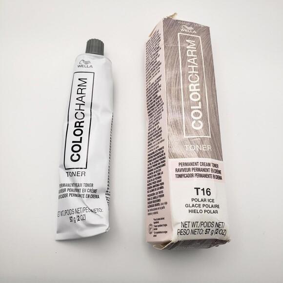 Wella | Hair | Wella Colorcharm Permanent Creme Toner 2oz T6 Polar Ice ...